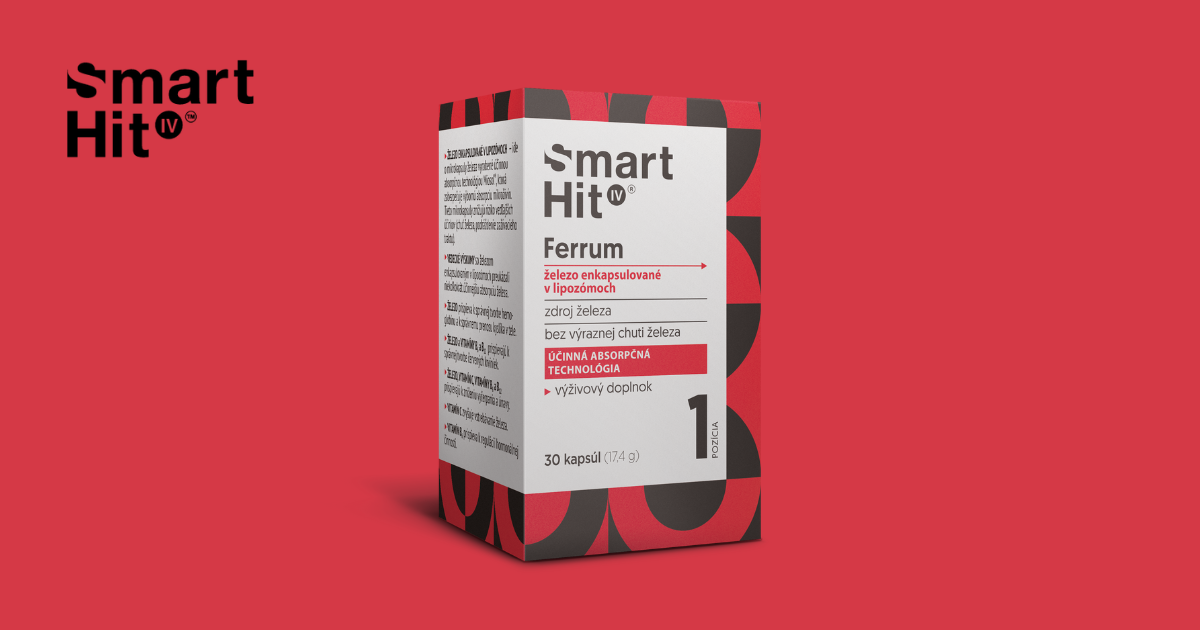 SmartHit IV™ Ferrum: železo bez ťažoby žalúdka - Smarthit